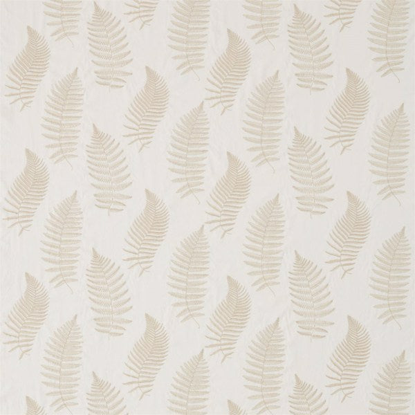 Fern Embroidery Ivory – Sheen Upholstery